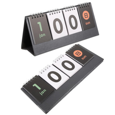 BESTOYARD 6 Pcs countdown calendar stand up calendar desk pad calendar ...