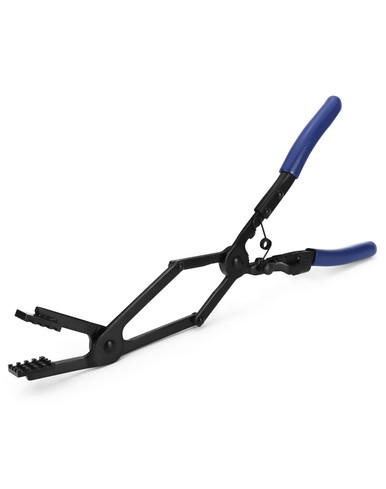 QWORK 35 Degree Long Hose Clamp Pliers, 17" Extra Long Reach for Hard ...