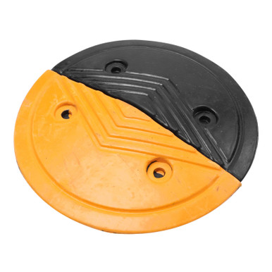 Milisten 1 Pair Half Round Speed Brake Round Traffic Bump Road Bumps ...