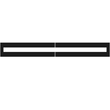 Fulmoon 4 x 92 Inch Parking Lot Line Stencil Pavement Straight Line ...