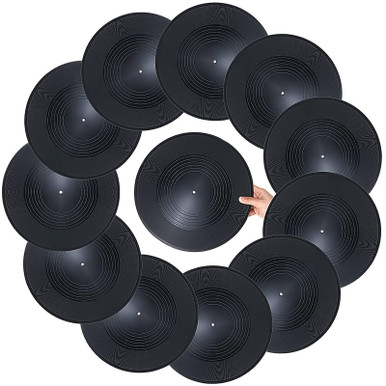 12 Pieces Vinyl Records Decor Blank Vinyl Records for Wall Aesthetic ...