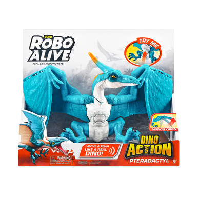 Zuru Jurassic World Robo Alive Dino Pterodactyl Action S1 7173, Multi ...