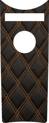 Kustom Cycle Parts Aftermarket Diamond Stitch Look Plastic Dash Panel ...