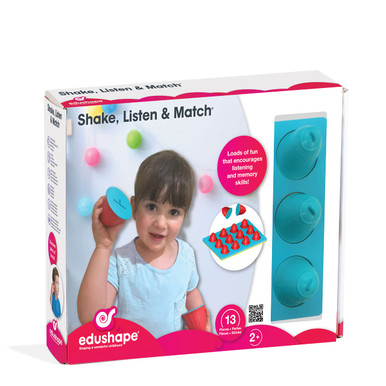 Edushape Memory Game - Shake, Listen & Match Sound Memory Matching Game for Sensory Development ...