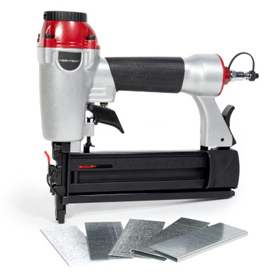 KEENTECH Pneumatic Brad Nailer, 18 GA, 2 in 1 Nail Gun and Crown ...