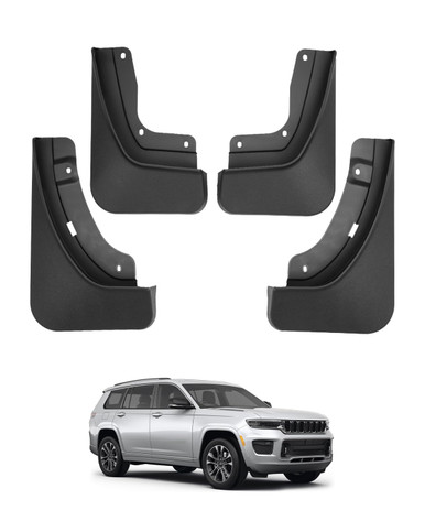 Autorder Mud Flaps Splash Guards for Jeep Grand Cherokee L 2021 2022 2023 2024 Accessories ...