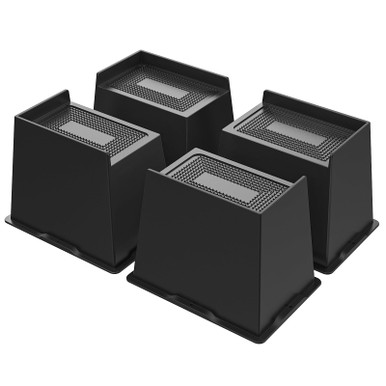 USION Bed Risers 6 inch Heavy Duty Rectangular 2023, Extra Large Bed ...