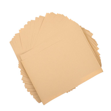 SEWACC 200 Pcs a4 Kraft Cardboard Blank Kraft Drawing Paper Kids ...