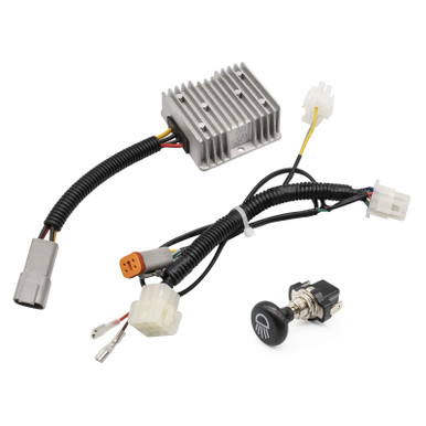 Club Car Precedent Electric DC Voltage Reducer 48V Step Down to 12V and ...