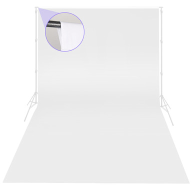 JINSUI 10x20FT / 3x6M Large White Backdrop Background for Photography ...