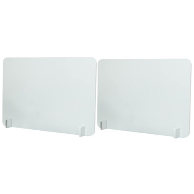 NUOBESTY 2pcs Desk Privacy Panel Separate Board Testing dividers Desk ...