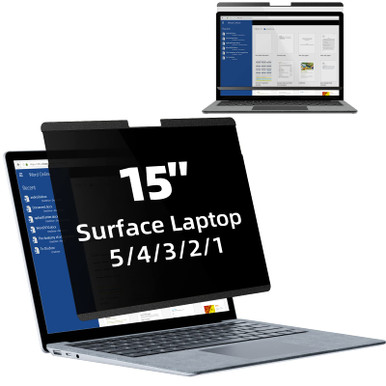 Mamol Magnetic Privacy Screen for 15 inch Surface Laptop 5/4/3/2/1 ...