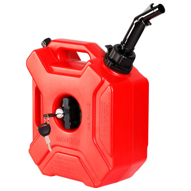ARCTICSCORPION Upgraded Gas Can, 5L/1.3 Gallon Mountable Motorcycle Gas ...