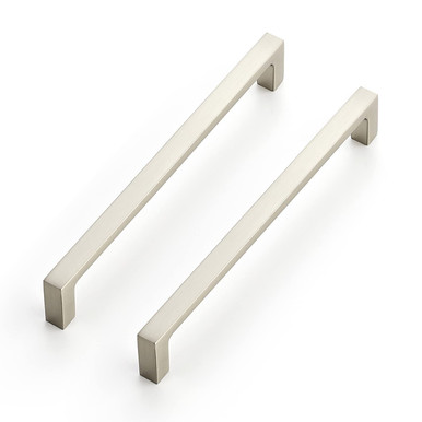 Ravinte 15 Pack Solid 6-1/4 Inch Kitchen Square Cabinet Handles Brushed ...