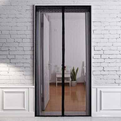 Magnetic Screen Door,mesh Curtain with Full Frame Magic Tape,self ...