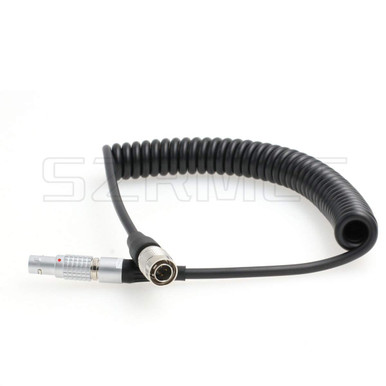 SZRMCC 0B 2 Pin Male to Hirose 4 pin Male Coiled Power Cable for ...