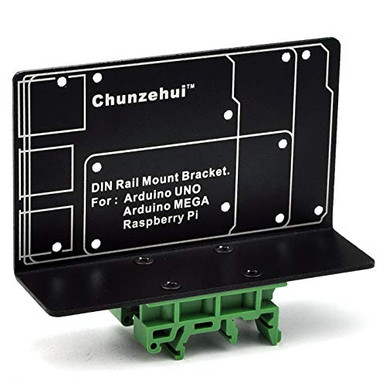 DIN Rail Mount Bracket for Raspberry Pi 2 3 B B+ Zero Arduino UNO MEGA ...