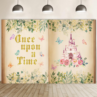 Renaiss 10x7ft Fairy Tale Books Backdrop Once Upon A Time Photography ...