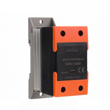 LVTFCO DC Control DC Solid State Relay with Radiator SSR 10A 25A 40A ...