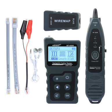 Cruiser NF-8209 Network Cable Tester with PoE Wire Tracker CAT5e CAT6 ...