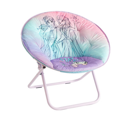 Idea Nuova Frozen 2 Foldable Saucer Chair - Warehousesoverstock