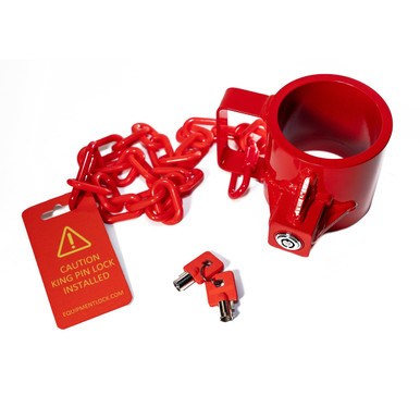 Equipment Lock Kingpin 5th Wheel Lock - Steel Kingpin 5th Wheel Lock ...