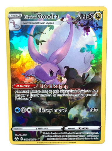 Pokemon - Hisuian Goodra GG21/GG70 - Crown Zenith - Galarian Gallery ...