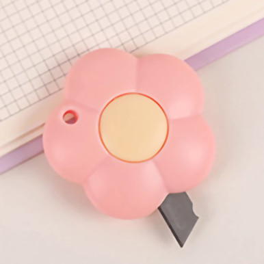 Flower Shaped Box Cutter with Hanging Hole, Cute Retractable Box ...