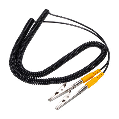 MECCANIXITY ESD Grounding Cable Cord with Alligator Clip, 5m/197 ...