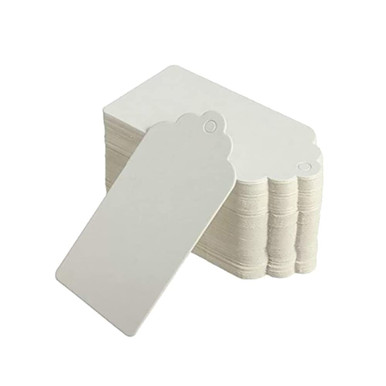 UUYYEO 200 Pcs 3 x 5cm Paper Price Tags Small Jewelry Display Tags ...