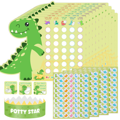 10 Pcs Potty Training Chart for Toddlers Boys and Girls Potty Chart ...