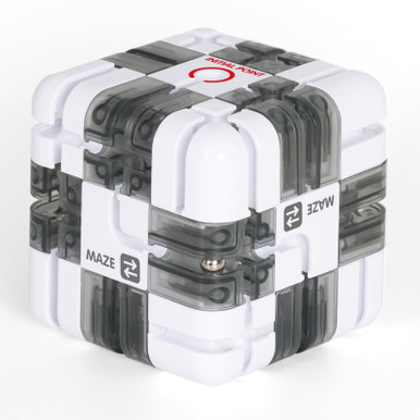 Maze Cube Puzzle Toy, Gravity 3D Puzzles for Kids, Maze Puzzle Cubes with 5 Steel Balls, Brain ...