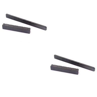 ERINGOGO 2pcs Guitar Saddle Blank Guitar Nut Blank Classical Guitar ...