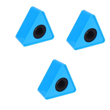 Milisten 3pcs Interview Logo Station Mic logo abs microphone logo ...