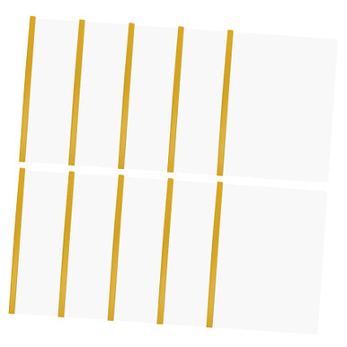 Ciieeo 10pcs Drawer Folder Draw Rod Folders A4 Binder Book Cover Test ...