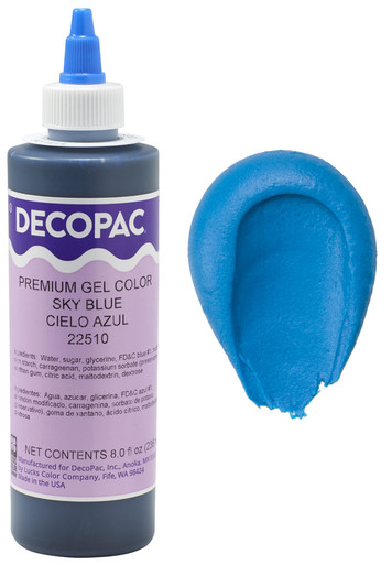 DECOPAC Premium Gel Food Color, Edible Coloring For Use with ...