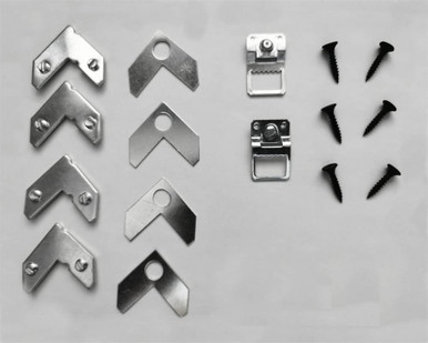 Metal Canvas Frame Hardware Accessories: Frame Hanging Hangers,L Shaped ...