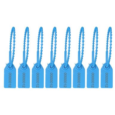 100 Plastic Tamper Seals, Zip Ties for Fire Extinguishers Pull Tite ...