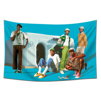 ENMOON Tyler The Creator Tapestry Flag Rapper Singer Funny Tapestry ...