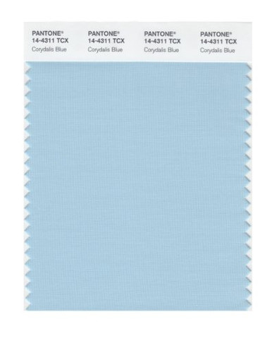Pantone 14-4311 TCX Smart Color Swatch Card, Corydalis Blue ...