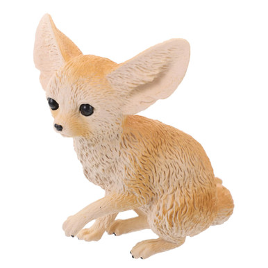TOYANDONA Kids Toys Animal Model Decorative Fennec Fox Decoration ...