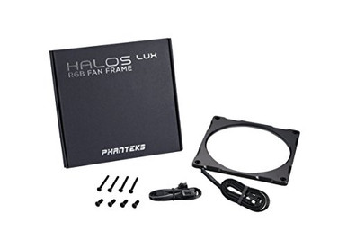 Phanteks PH-FF140RGBA_BK01 Halos Lux RGB Fan Frame High density LEDs ...