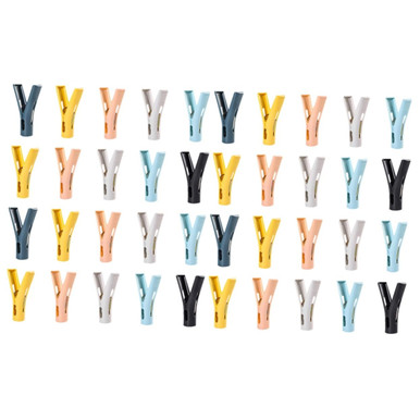 Cabilock 40 pcs Plastic Clothes Clip Plastic Laundry Clip Small Picture ...