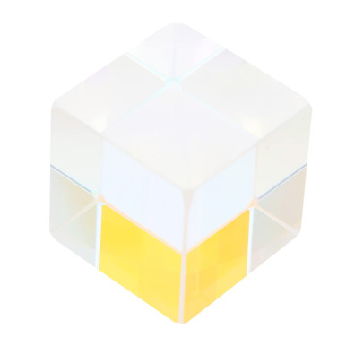 Artibetter Crystal Cube Optical Pyramid RGB Dispersion Prism Optic ...