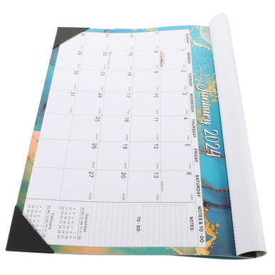 NOLITOY desktop calendar desk pad calendar desk calendars block ...