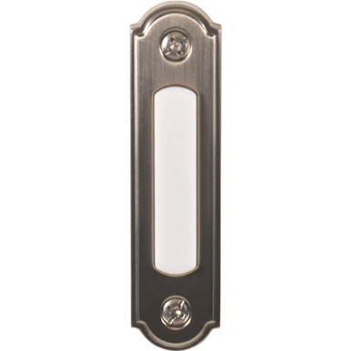 Newhouse Hardware LED Lighted Metal Door Chime Push Button (Satin ...