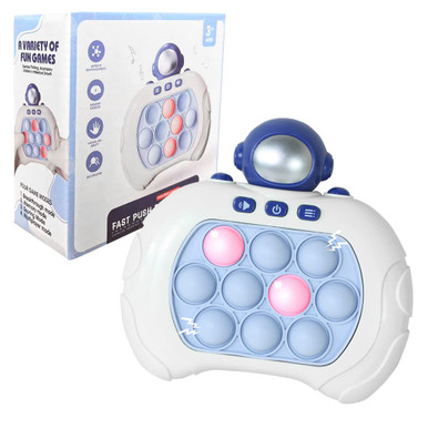 AIPINQI Pop It Game Light Up Fidget Toy, Quick Push Game Console, Whack ...