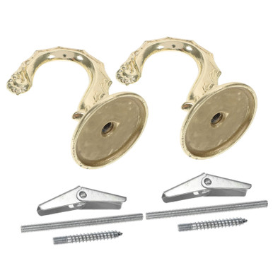 Yardwe 6 Pcs Ceiling Hook Heavy Duty Wall Hook Stucco Hooks Heavy Duty ...