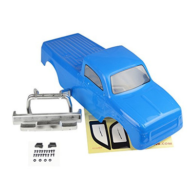 FullFunRC Blue Car Body with Bumper and Roll Cage for BF-4 Monster ...