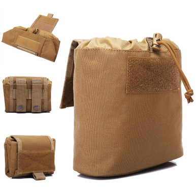 Dump Pouch Tactical, Molle Mag Dum Pouch Roll Up,Tactical Magazine Dump ...